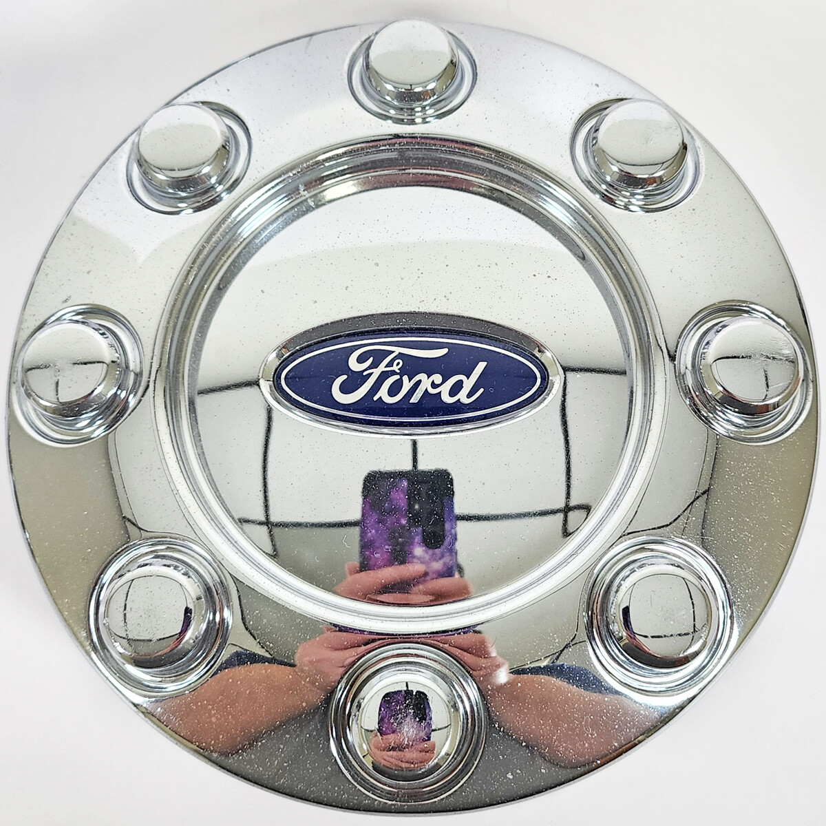 2005-2018 Ford F250 / F350 4x4 # 3620 Chrome Wheel Center Caps ...