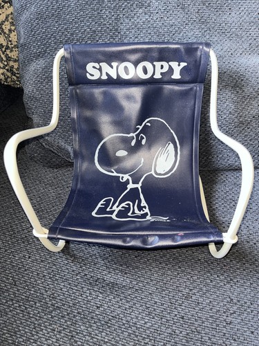 Snoopy Chair Vintage Fits 20” Stuffed Toy Japan Blue Charlie Brown ...
