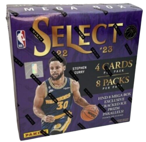 PANINI SELECT 2022-23 BASKETBALL FACTORY SEALED "IN STOCK" MEGA (8 PACK ...