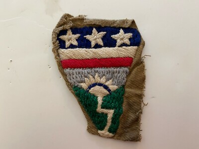 pk574 Original WW2 US Army CBI Ledo Road Patch On Khaki WB5 | eBay