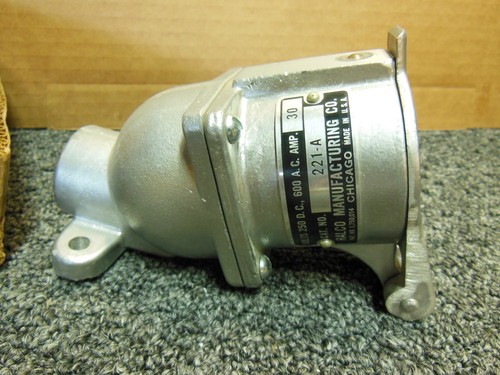Ralco 221-A 30A 250VDC 600VAC receptacle | eBay