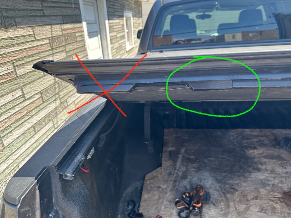 BAKFlip MX4 Tonneau Cable Guide Latch Trim Cover Repair Replacement ...