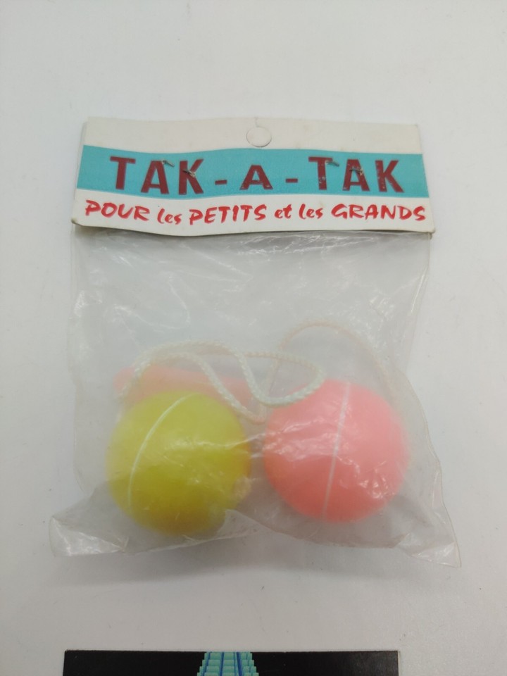 Tak-a-tak - Tak A Tak - rose et jaune Jouet Vintage Neuf - Jamais ...