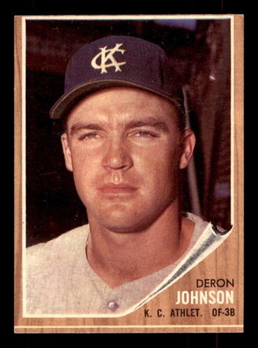 1962 Topps Baseball #82 Deron Johnson VG/EX *e2 | eBay