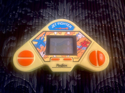 Vintage Jet Fighter Hand Held Game (1989) by Playtime | eBay