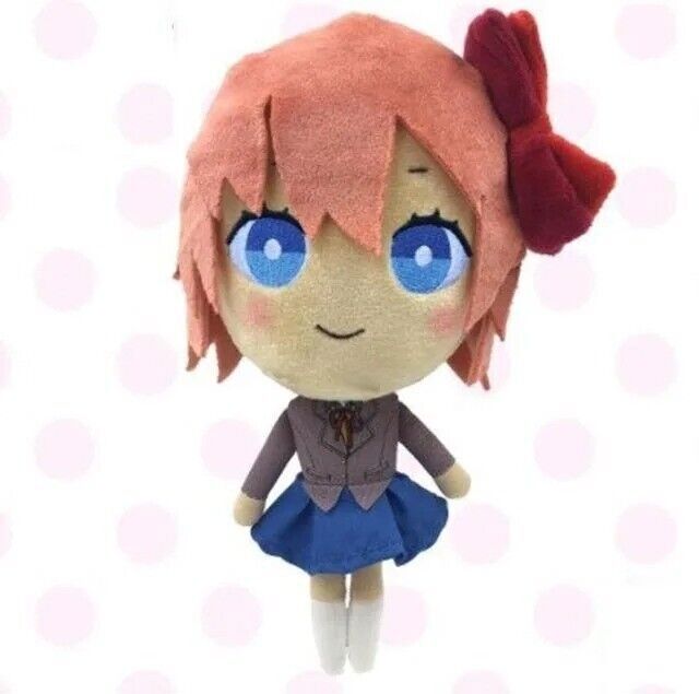 Doki Literature Club Plus Natsuki Plush Doll Doki Stuffed Toy Little ...