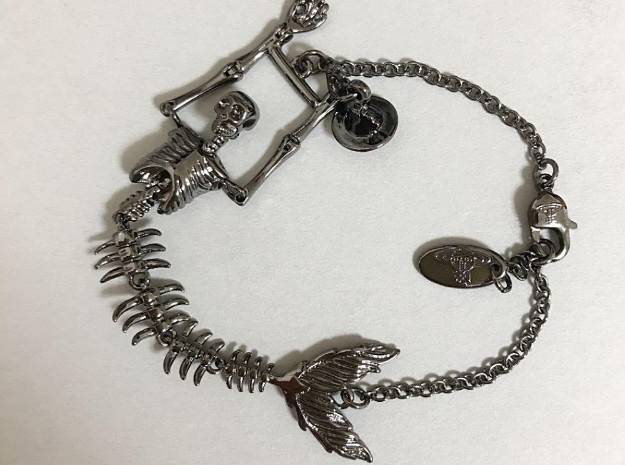 Vivienne Westwood Ariel Skeleton Mermaid Skull Orb Br… - Gem