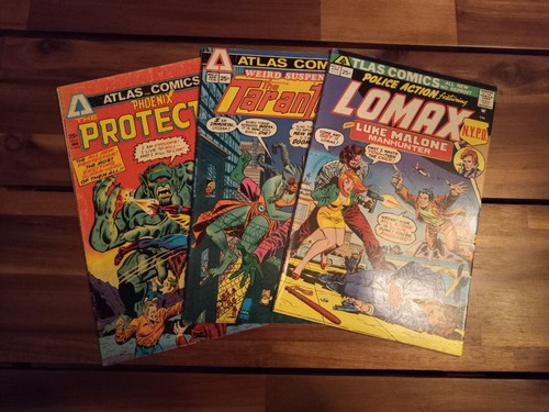 Marvel Atlas Comics Lot - Police Action, Weird Suspense, Phoenix ...