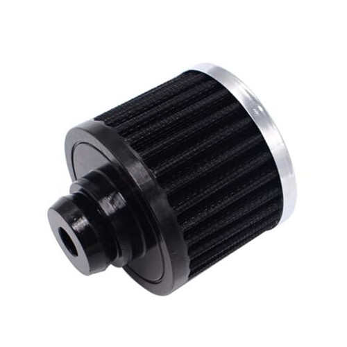 High Flow Chrome Valve Cover Breather Filter PRE-OILED Push In Open ...