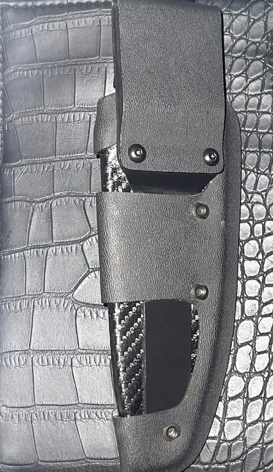 Benchmade Knife Allen Elishewitz Fits Nimravus Cub Carbon Fiber SHEATH ...