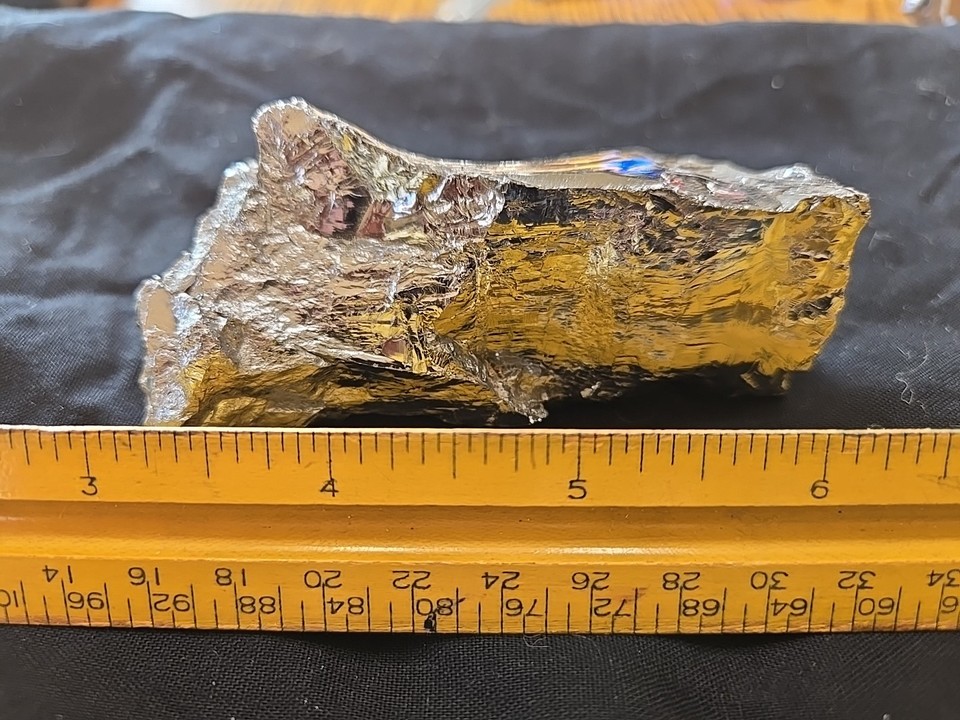 Silicon Si Element Crystal Ingot Chunk Desk Paperweight 5.5 Oz Display ...