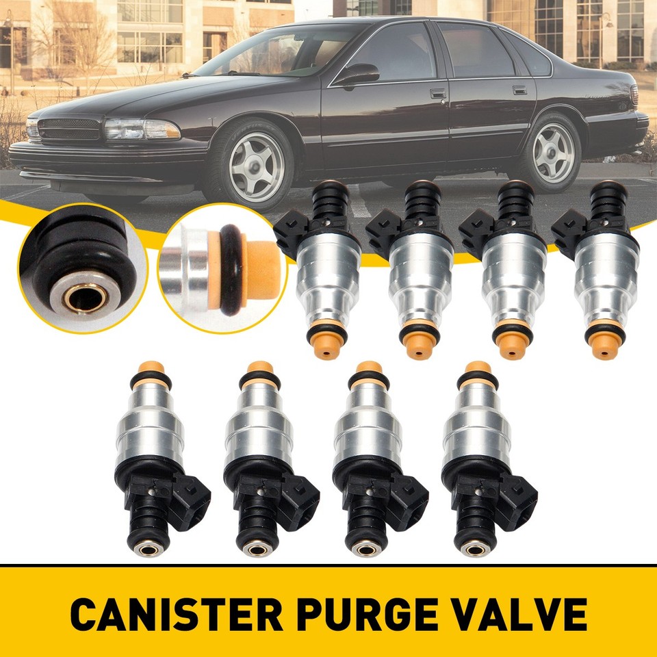 Set(8) 42LB Fuel Injectors For GM LT1 LS1 LS6 Mustang SOHC DOHC V8 ...