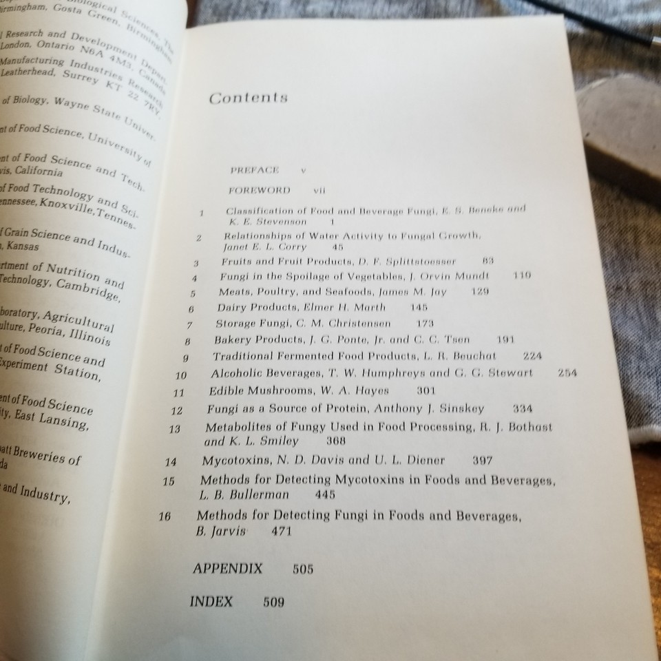 Food and Beverage Mycology by Larry R. Beuchat (1978, Hardcover ...