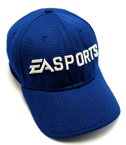 EA SPORTS hat stretch-fit fitted blue cap - size M/L | eBay