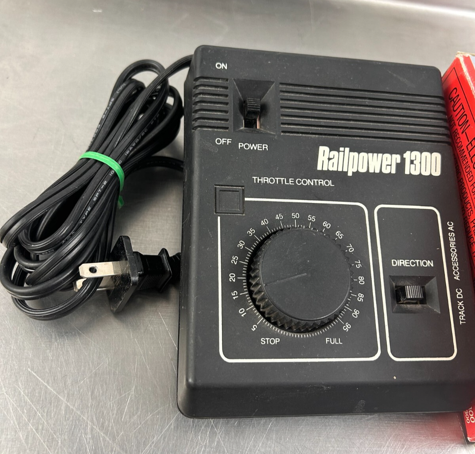 MRC Railpower 1300 Model train power pack for N and HO Scale | eBay