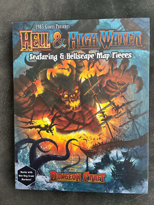 Dungeon Craft Hell & High Water Seafaring & Hellscape map pieces (Brand ...