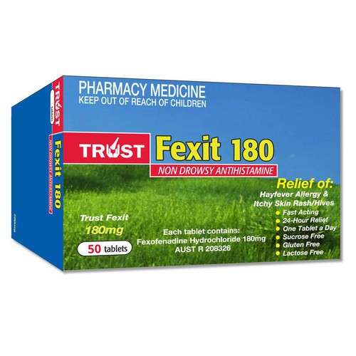 Fexit 180mg Fexofenadine + Nasal Spray Combo M0metasone - Hayfever ...