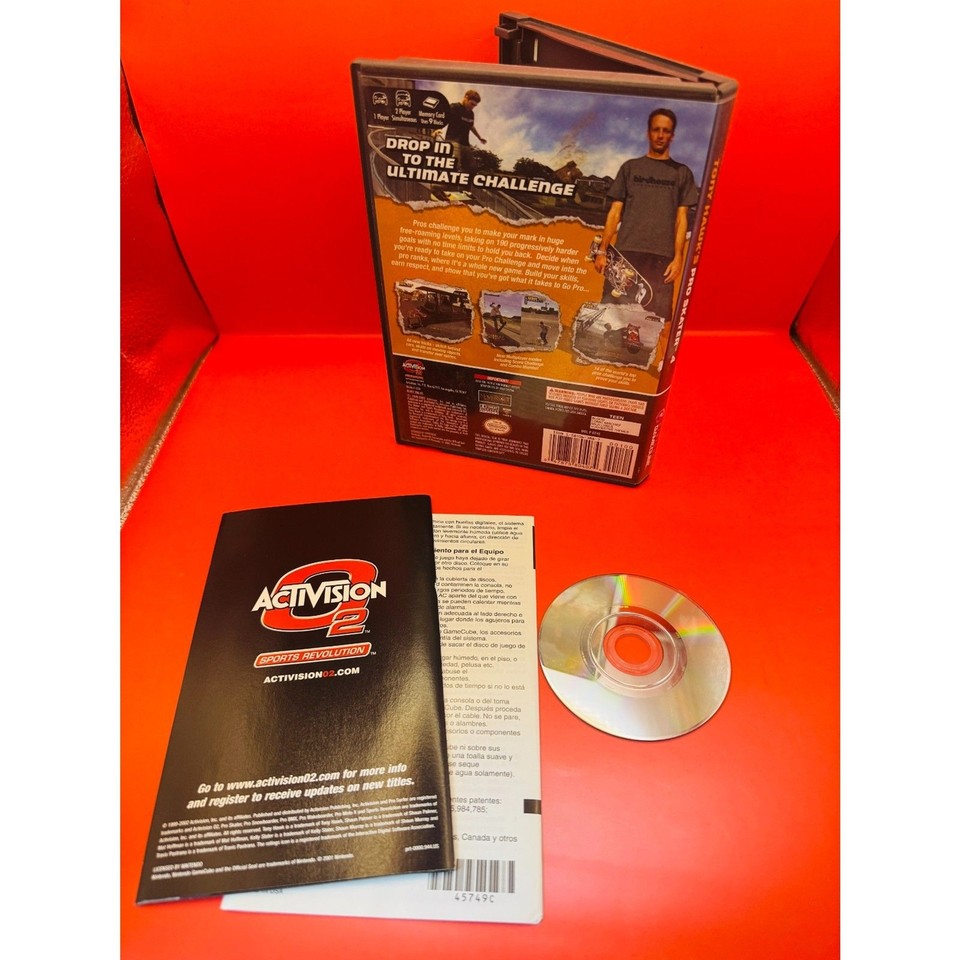 Tony Hawk's Pro Skater 4 (Nintendo GameCube, 2002) Tested No Manual | eBay