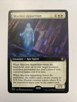MTG Skyclave Apparition Zendikar Rising 322 Extended Art NM Pack Fresh ...