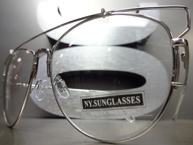 Men's or Women CLASSIC VINTAGE RETRO Style Clear Lens EYE GLASSES ...