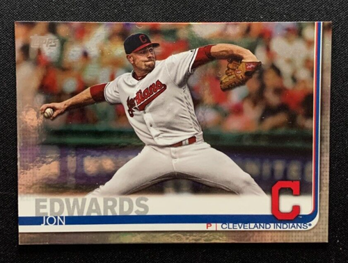 2019 Topps Rainbow Foil #528 Jon Edwards Guardians Indians | eBay