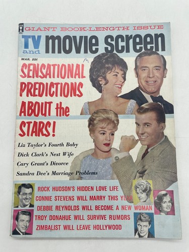 TV and Movie Screen magazine March 1962 | eBay