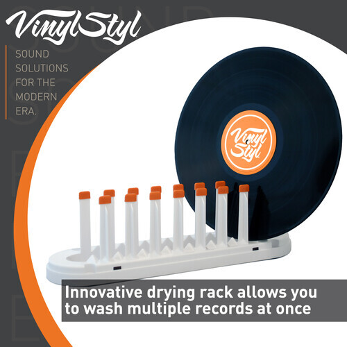 Vinyl Styl® Deep Groove Record Washer System - For 7/10/12 Inch (White ...