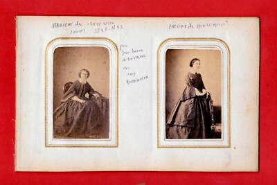 DB19-4 PHOTOS ORIGINALES-MARCELLE-EVELINE-MADELEINE LANNES DE ...