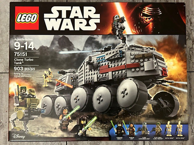 LEGO Star Wars Clone Turbo Tank (75151) 100% Complete w/Box, Minifigs ...