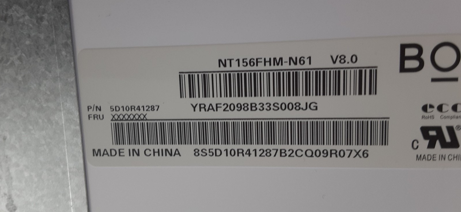 LCD Screen NT156FHM-N61 V8.0 15.6" 1920 x1080 30 pin | eBay