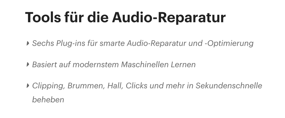 iZotope – RX 11 Elements – VST / AU / AAX / Audio-Plugin | eBay