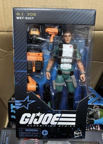 HASBRO GI Joe Classified Series 6" 179 Wet-Suit Scuba Diver Action ...