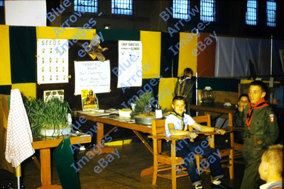 1950s 35mm Red Border Slide BSA Boy Scouts Science Fair Project School ...