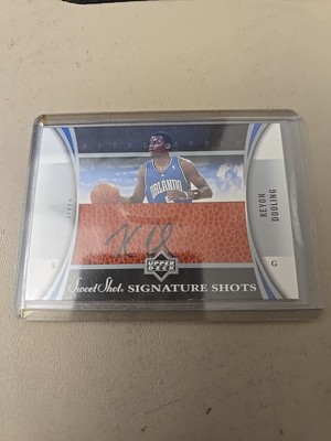 2006-07 KEYON DOOLING SWEET SHOT SIGNATURE SHOTS CARD. ORLANDO MAGIC ...