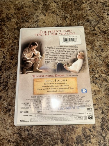 The Christmas Card (Hallmark) DVD John Newton Alice Evans Edward Asner ...