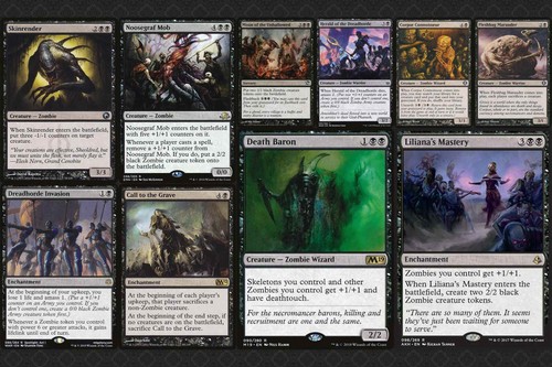 Geth, Lord of the Vault Tribal ZOMBIES Commander Deck Magic MTG Ready ...