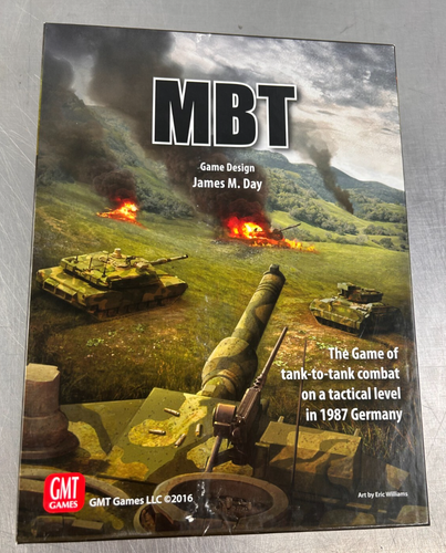 GMT Games MBT Tank to Tank Combat Board Game 1519 UNPUNCHED | eBay