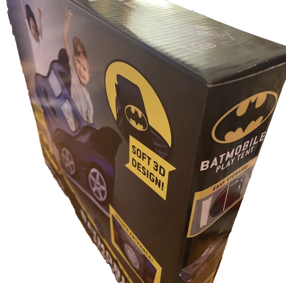 Sunny Days Batman Pop Up 3D Batmobile Tent Indoor Playhouse New in ...