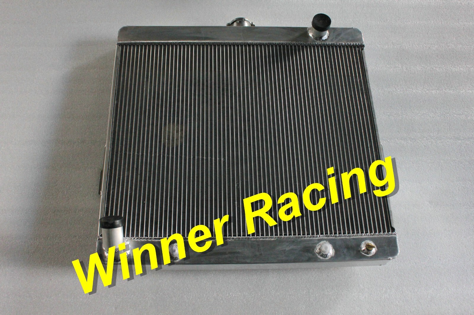👍Fit Buick Invicta 6.0L/6.6L 364/401 V8 1959-1960 AT Aluminum Radiator ...