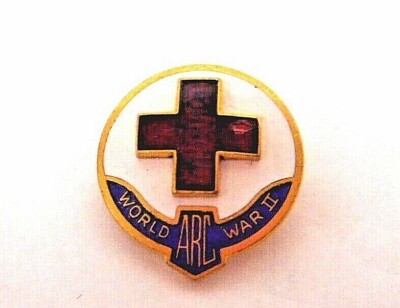AMERICAN RED CROSS Enamel Pin WWII Marked AF. -Vintage | eBay
