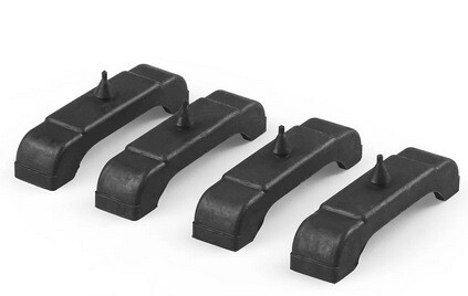 4× Rubber 3 Core Radiator Mounting Cushions/Support Pad For Chevy ...