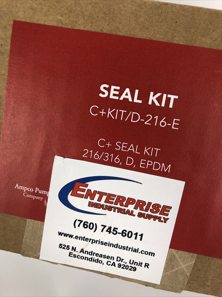 OEM Ampco Pump Co. SEAL KIT C+KIT/D-216-E C+ Seal Kit 216 / 316 D EPDM ...