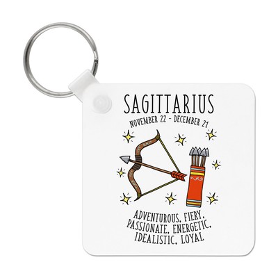 Sagittarius Horoscope Keyring Key Chain - Star Sign Zodiac Birthday ...