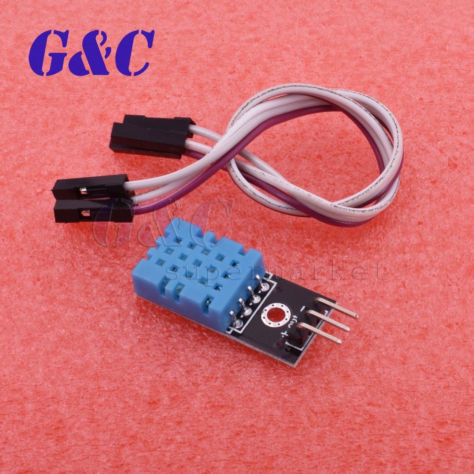 10PCS Arduino DHT11 Temperature and Relative Humidity Sensor Module NEW ...