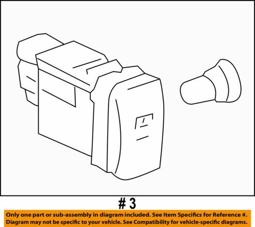 84940-22010 Toyota Switch assy, curtain 8494022010, New Genuine OEM ...