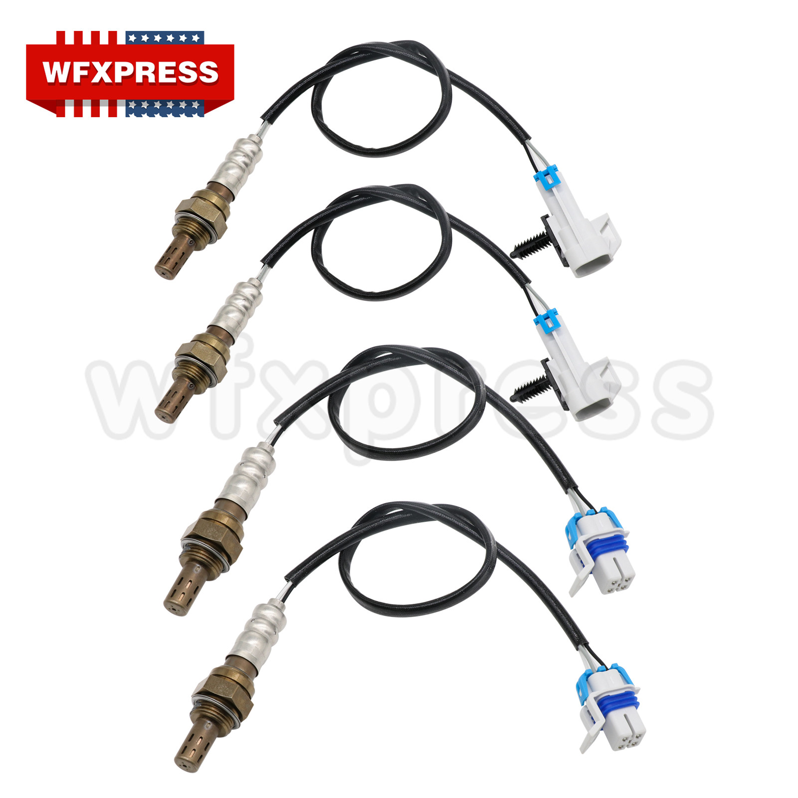 4pcs Up & Downstream Oxygen O2 Sensor For 2004-2007 Chevrolet Malibu 3 ...
