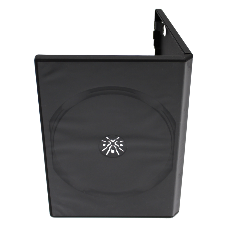 Standard Black DVD 1-disc Replacement Case 14mm Premium movie Storage ...