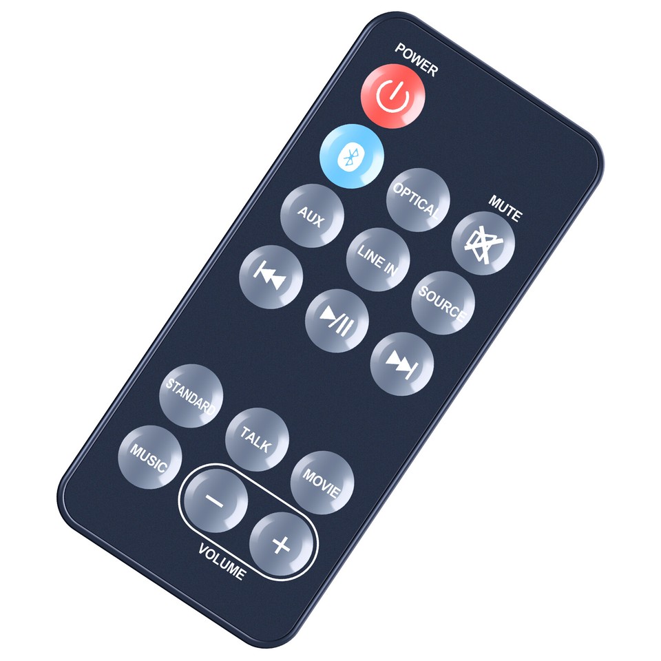 Replacement Remote Control For Ilive HD Bluetooth Soundbar Speaker ...