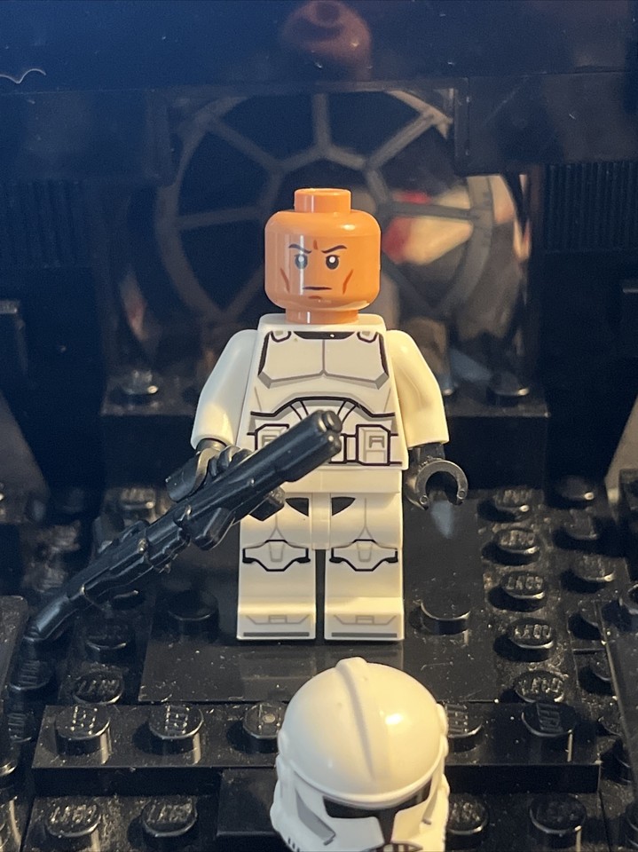 Clone Trooper P2 Minifigure Lego Star Wars (sw1319) With Custom Blaster ...