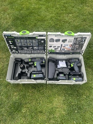 New Festool Drill and Impact Driver Set with Accessories | eBay UK